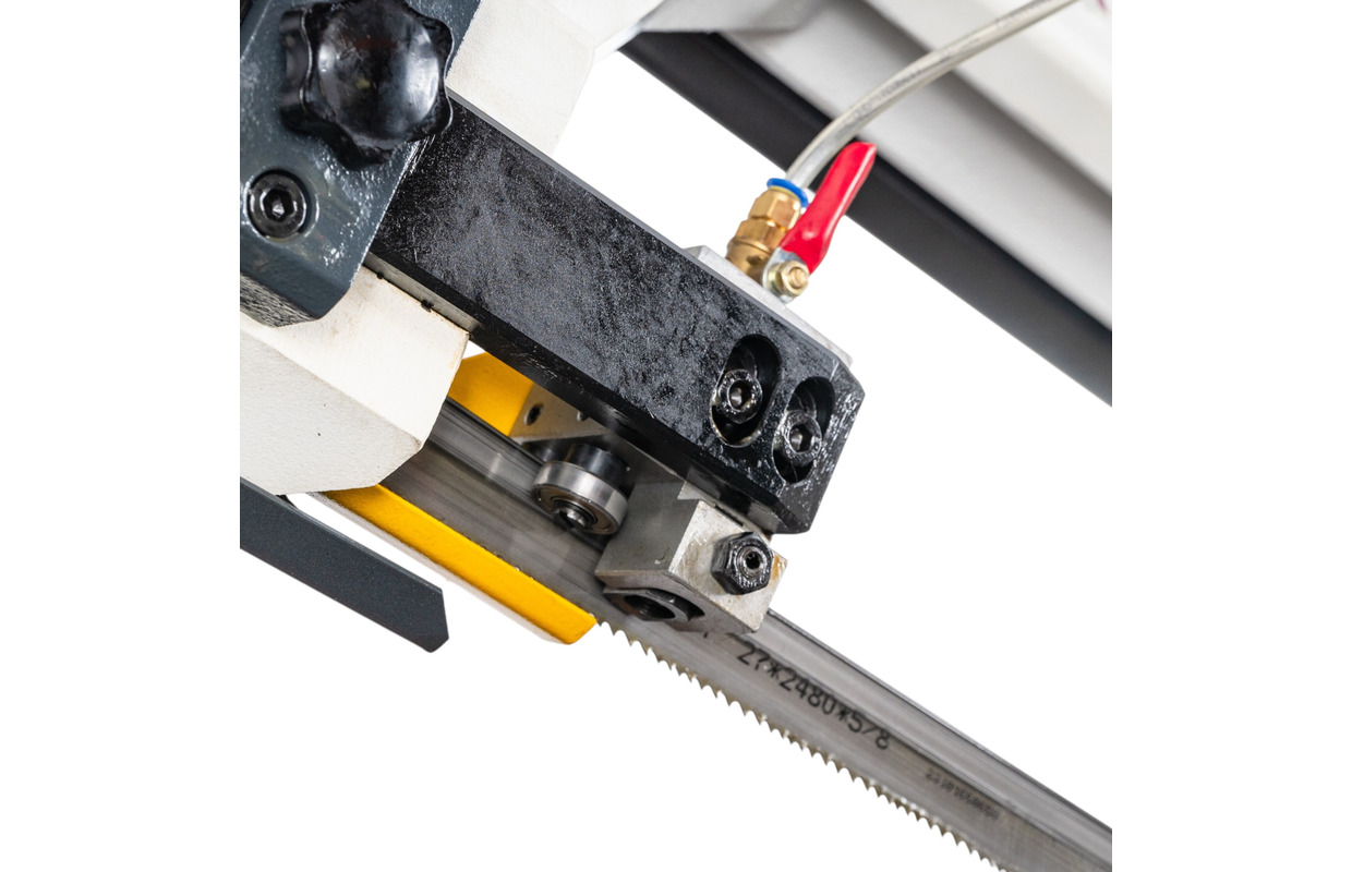 Scie à ruban pour métaux 0-60° capacité de coupe ronde 225 mm 1,1 kW ...