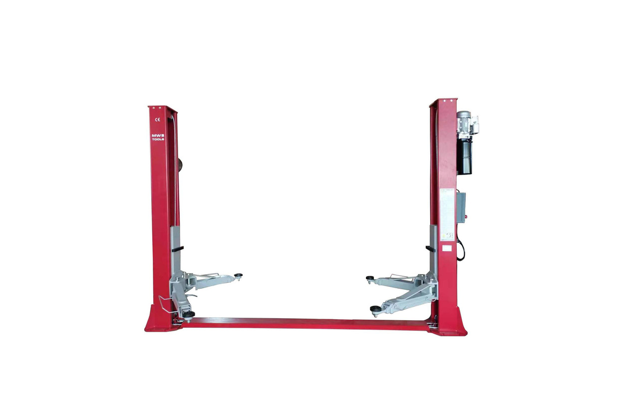 Pont élévateur hydraulique à 2 colonnes 5,5 t 230 V avec déverrouillage ...